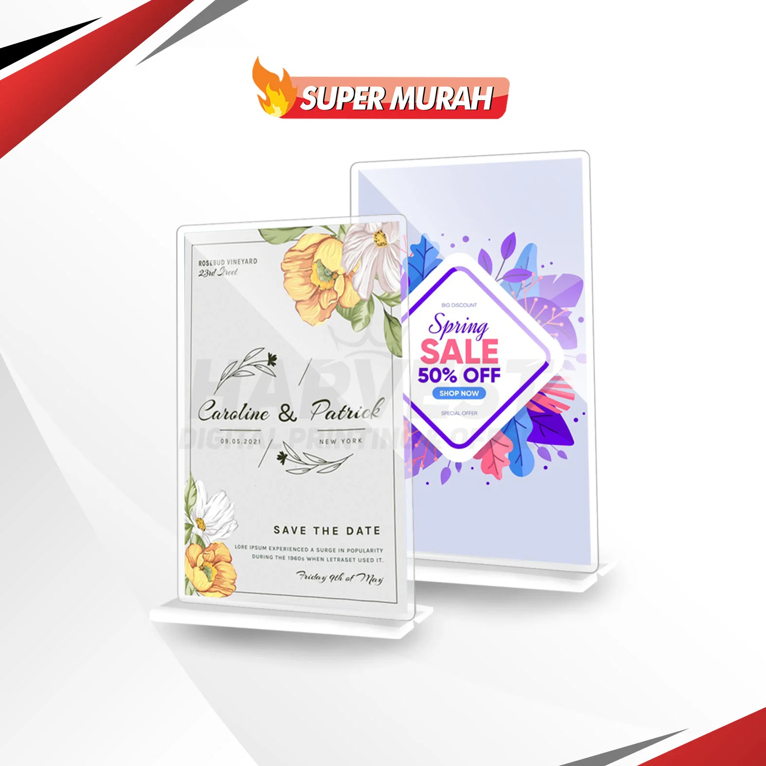 Jasa Cetak Akrilik Surabaya Bisa Membuat 3 Souvenir Unik Ini!